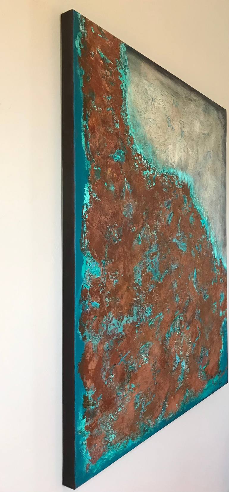 Copper Patina Painting by Linda Hamilton | Saatchi Art
