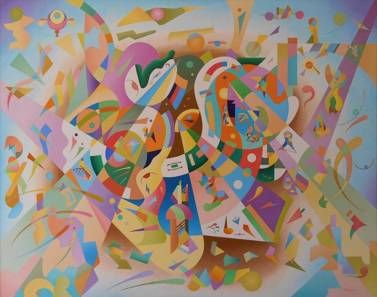 La Mañana Painting by Joaquín Ferrer Guallar | Saatchi Art