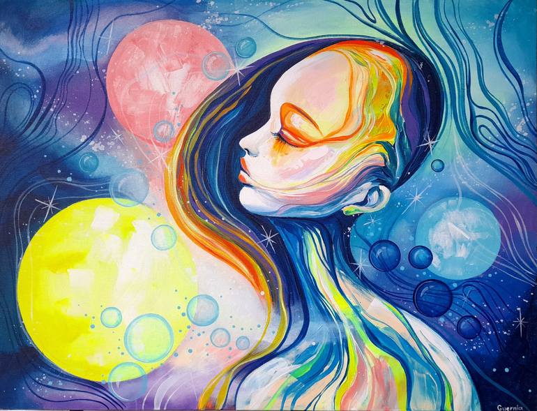 Venus Painting by Tamara Gurtiakovi | Saatchi Art