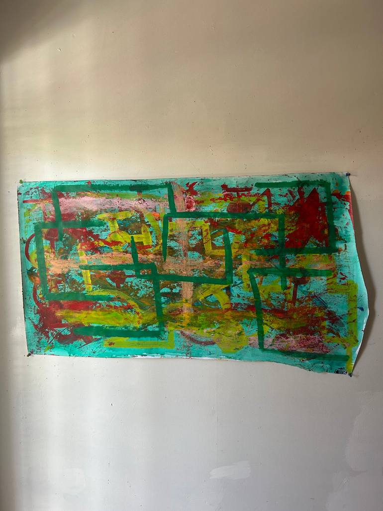 Mesh Meth Painting by Nobody None | Saatchi Art United Kingdom