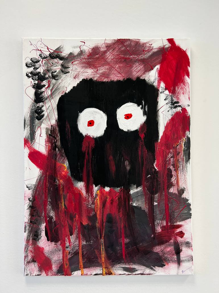 Radiohead Painting by Bartłomiej Jurgielewicz | Saatchi Art