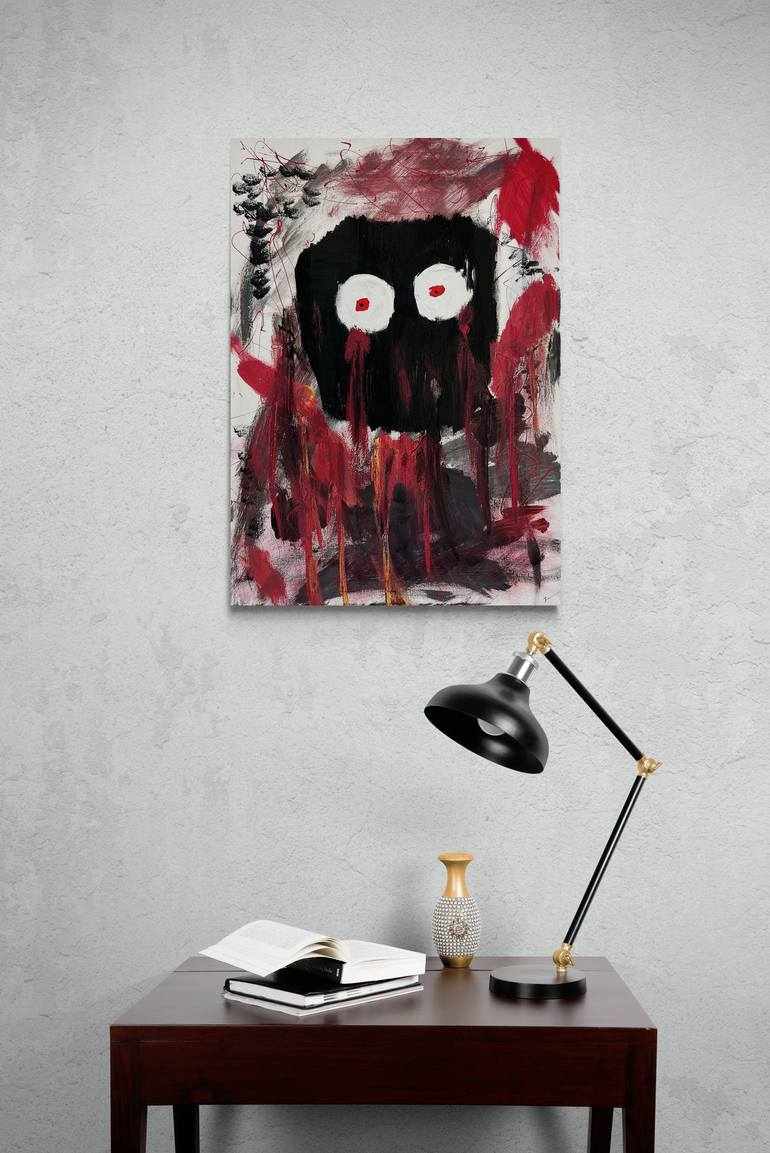 Radiohead Painting by Bartłomiej Jurgielewicz | Saatchi Art