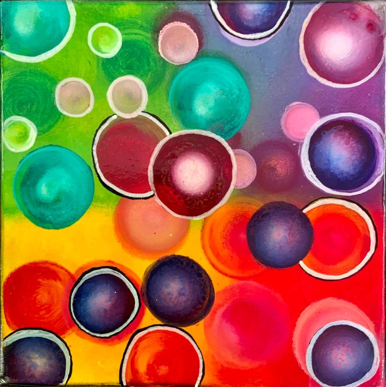 C017 - celebrate positive choices Painting by Land der Kunst - Diana ...