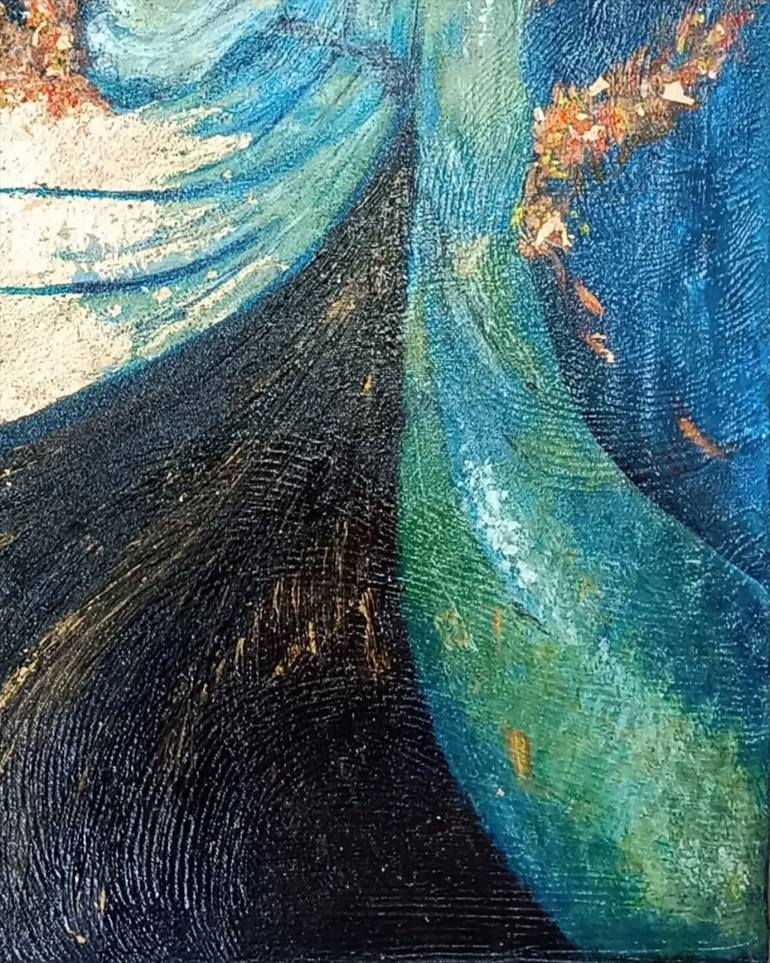 Onna Musha Painting by Rabeea Noor | Saatchi Art