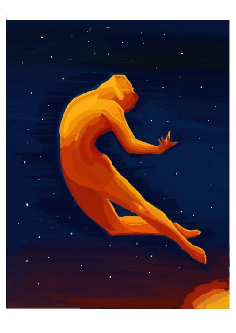 Freed Painting Painting by Marco Fekri | Saatchi Art