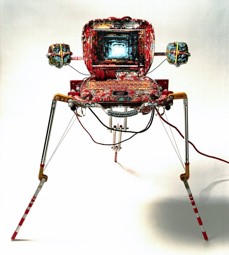 Mobiler Computer / Mobile Computer Sculpture by Tobias Regensburger ...