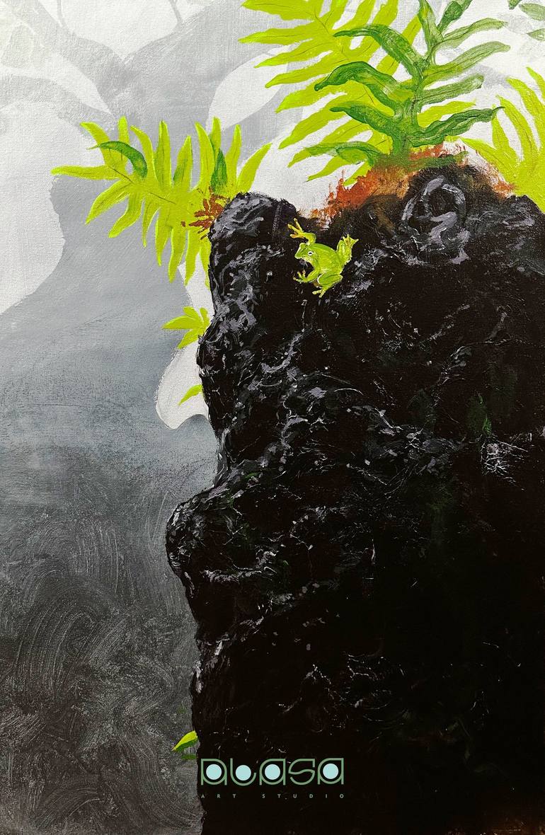 Treescape(AAS02) Painting by Akshay Sawant | Saatchi Art