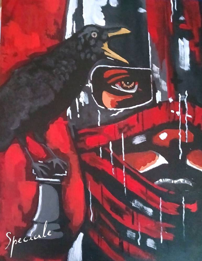 The Rook and the Knight Painting by Phillip Speciale | Saatchi Art