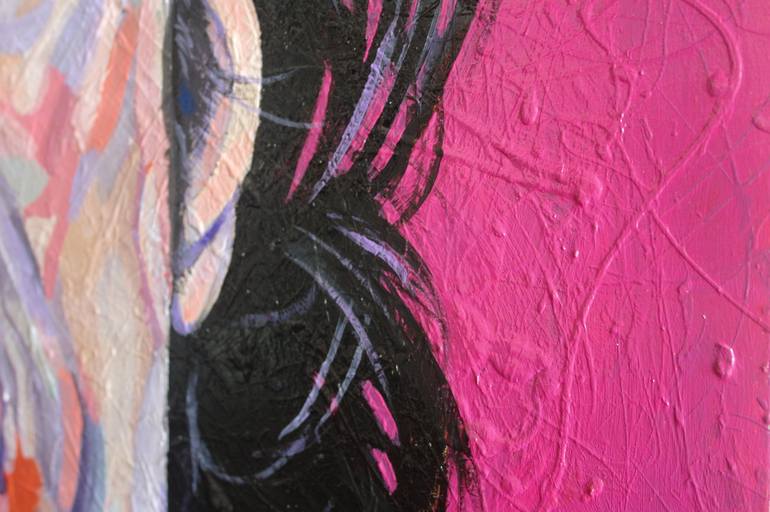 Mick Jagger - Angry - Rolling Stones Giant Painting by Diego Martin ...