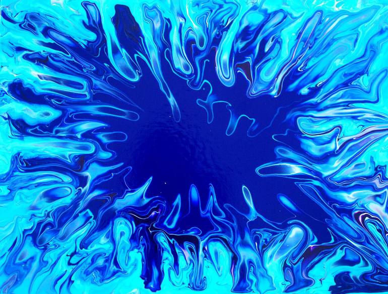 Splash Painting by Garry Solomon | Saatchi Art