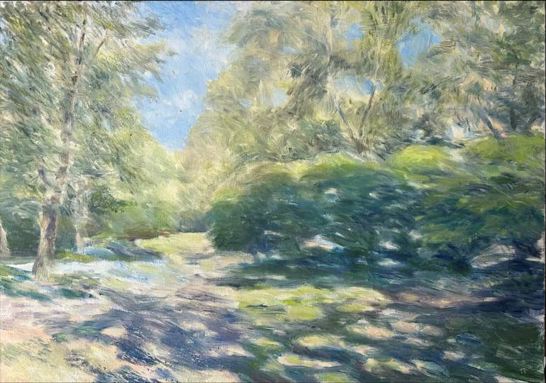 Dialogue With Nature No.9 Painting by Leo Par | Saatchi Art