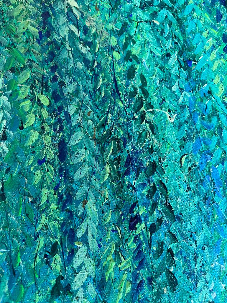 The Little Willow Tree Painting by Niky Rahner | Saatchi Art
