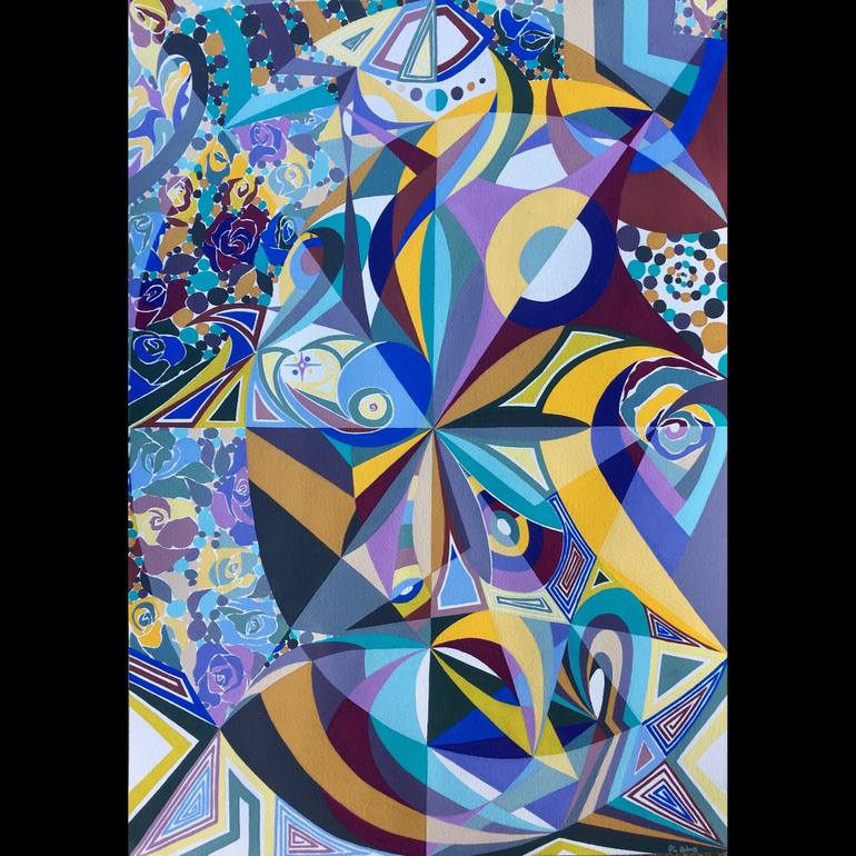 Deconstructed Symbols - Progress & Knowledge Painting by Peter Carr ...