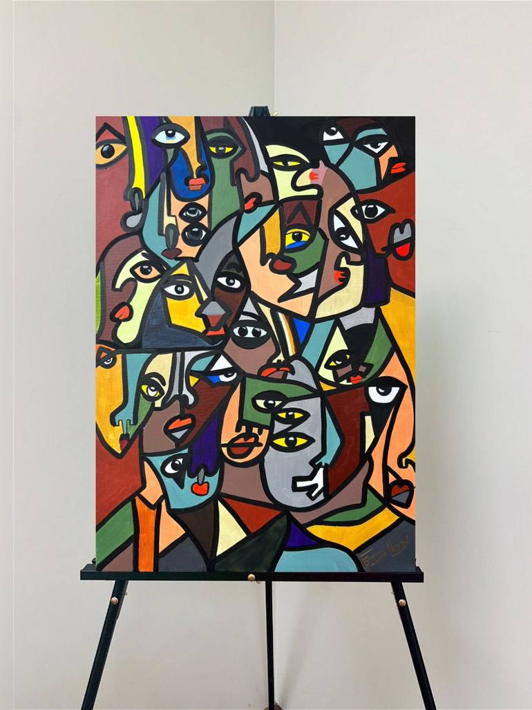 Privacy Painting by Nory Forray | Saatchi Art