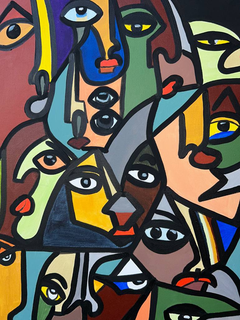 Privacy Painting by Nory Forray | Saatchi Art