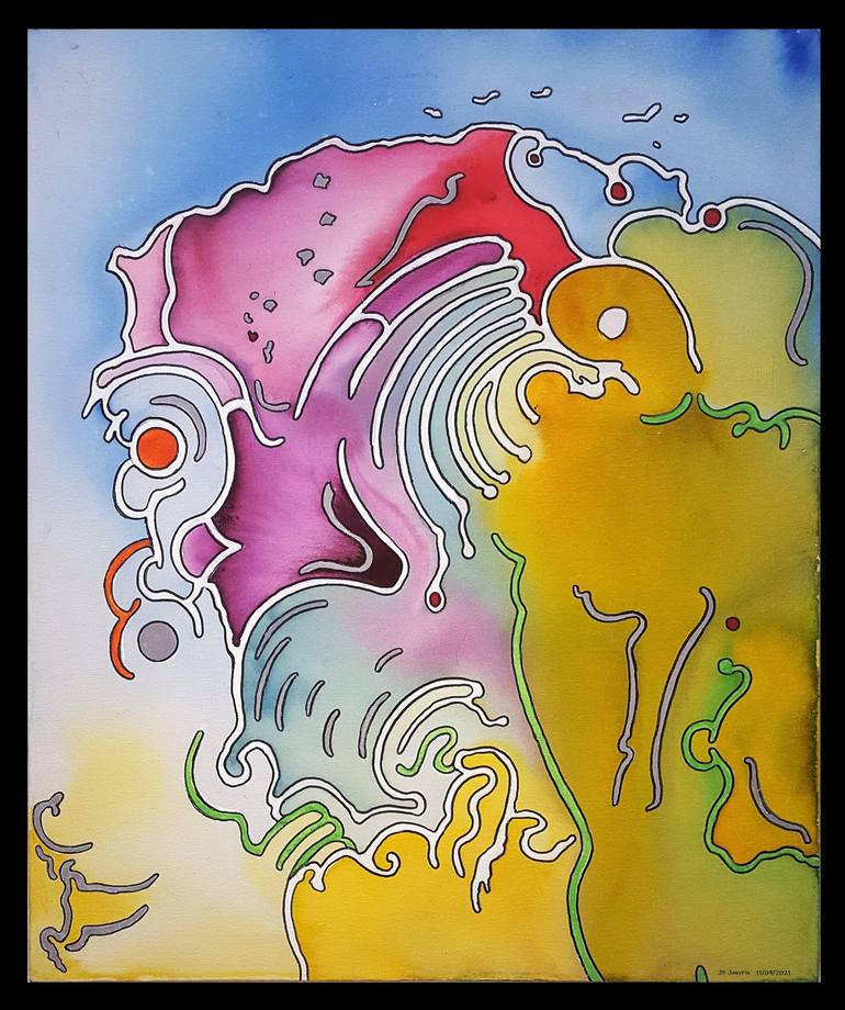 11 SEPTEMBRE 2021 Painting by Jean Philippe JANVRIN | Saatchi Art