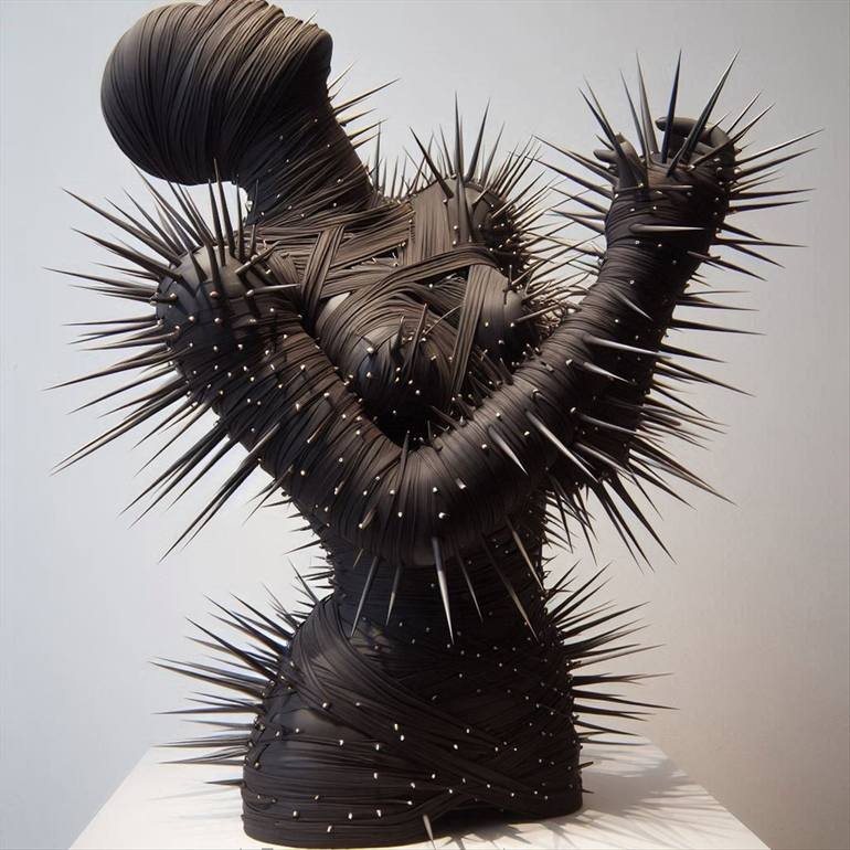 Mannequin - Pray Digital by Barry Messer | Saatchi Art