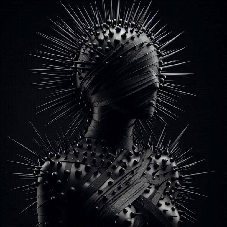 Mannequin - Statue of Liberty Digital by Barry Messer | Saatchi Art