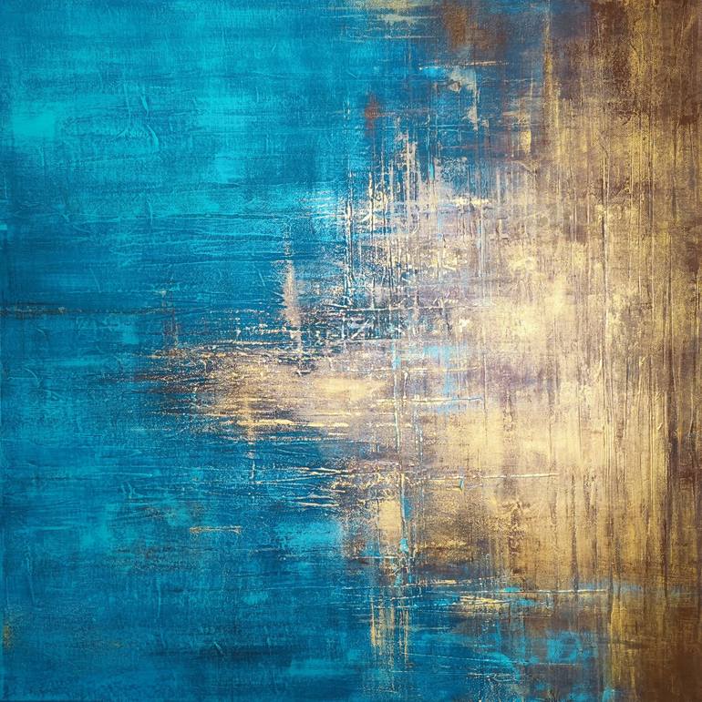 Azure Painting by Angelina ERMAKOVA | Saatchi Art