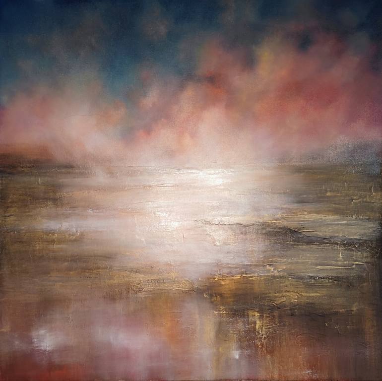Fog. Painting by Angelina Ermakova | Saatchi Art