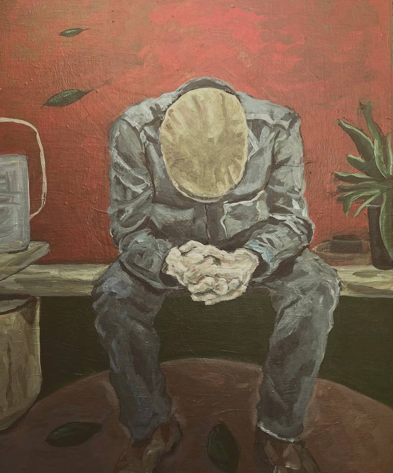 Restless Hands Painting by Edward Laurie | Saatchi Art