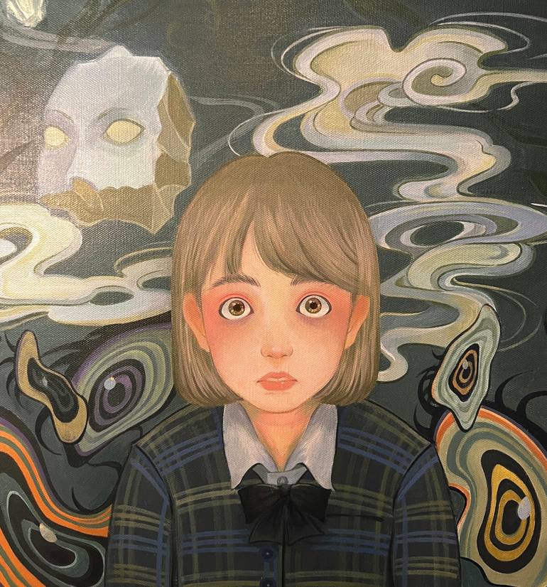 Vertigo Drawing by Chloe Chen | Saatchi Art