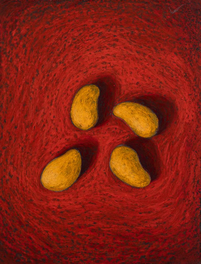 Champagne Mangos Painting by Igor Sokol | Saatchi Art