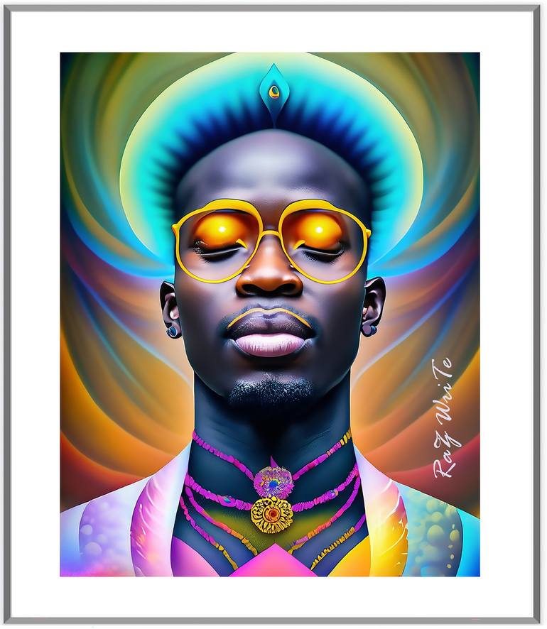 Ascension Digital by Raz Write | Saatchi Art