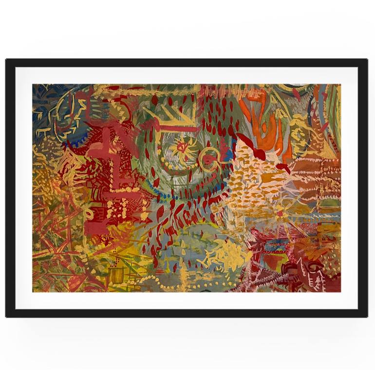 Felicity garden Painting by Jack Jordan | Saatchi Art