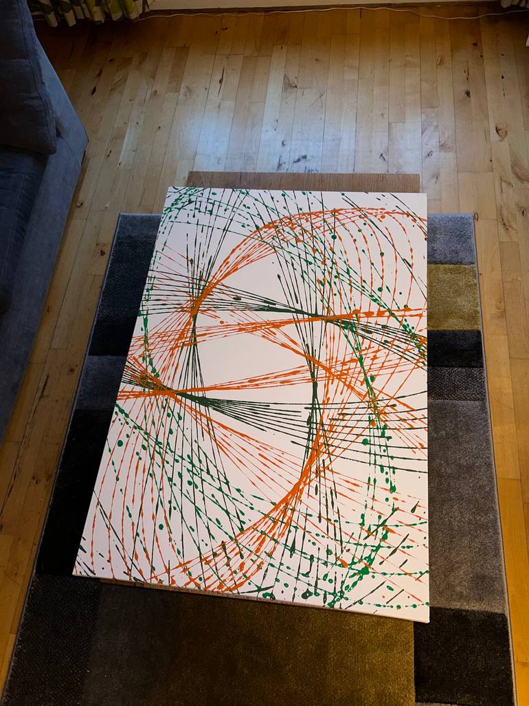 Freedom spiral Painting by Frank Bass | Saatchi Art