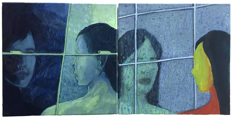 Reflectioin Painting by Carina Chang | Saatchi Art