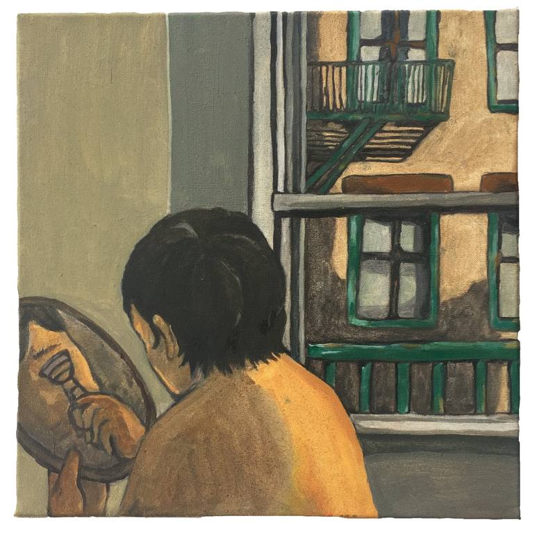 for the curls Painting by Carina Chang | Saatchi Art