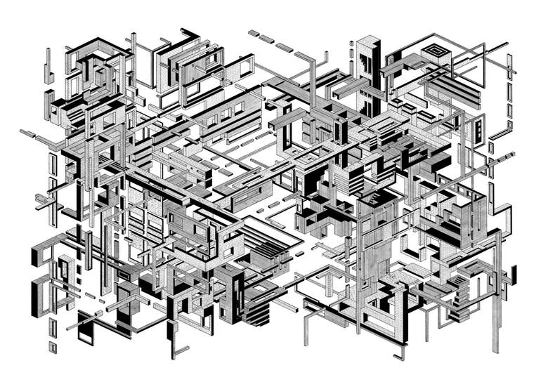 Circulation Strategy Drawing by David Boyd | Saatchi Art
