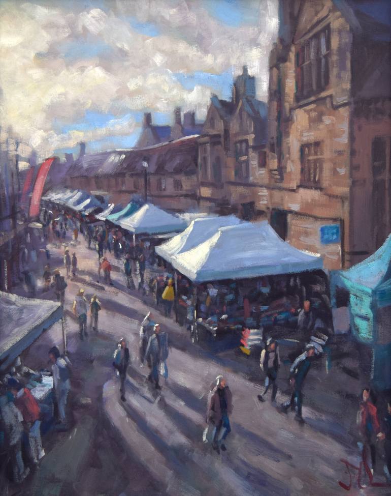 Pack Monday Fair Painting by James Budden | Saatchi Art