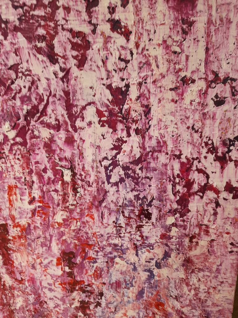 Magenta Waters Painting by Stephen Sargeant | Saatchi Art