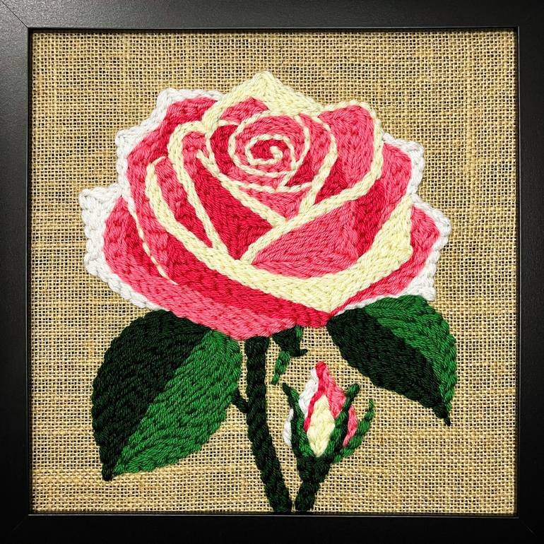 Rose Enchantment Mixed Media by Jancy Paul Vincent | Saatchi Art