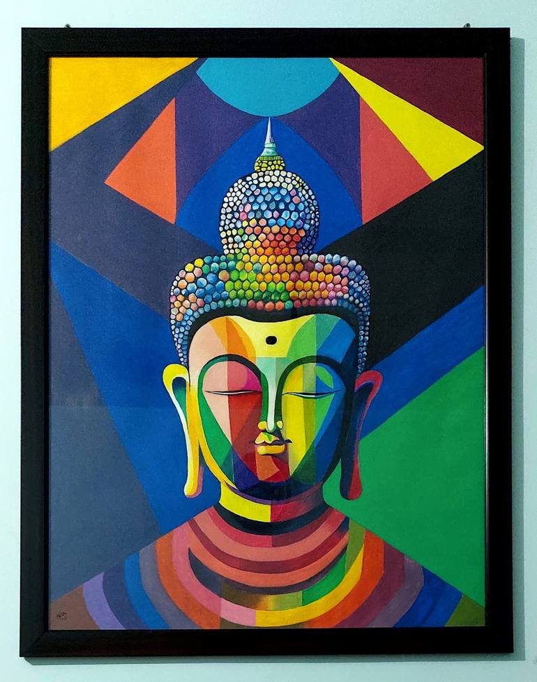 HARMONY WITHIN Painting by Megha Verma | Saatchi Art