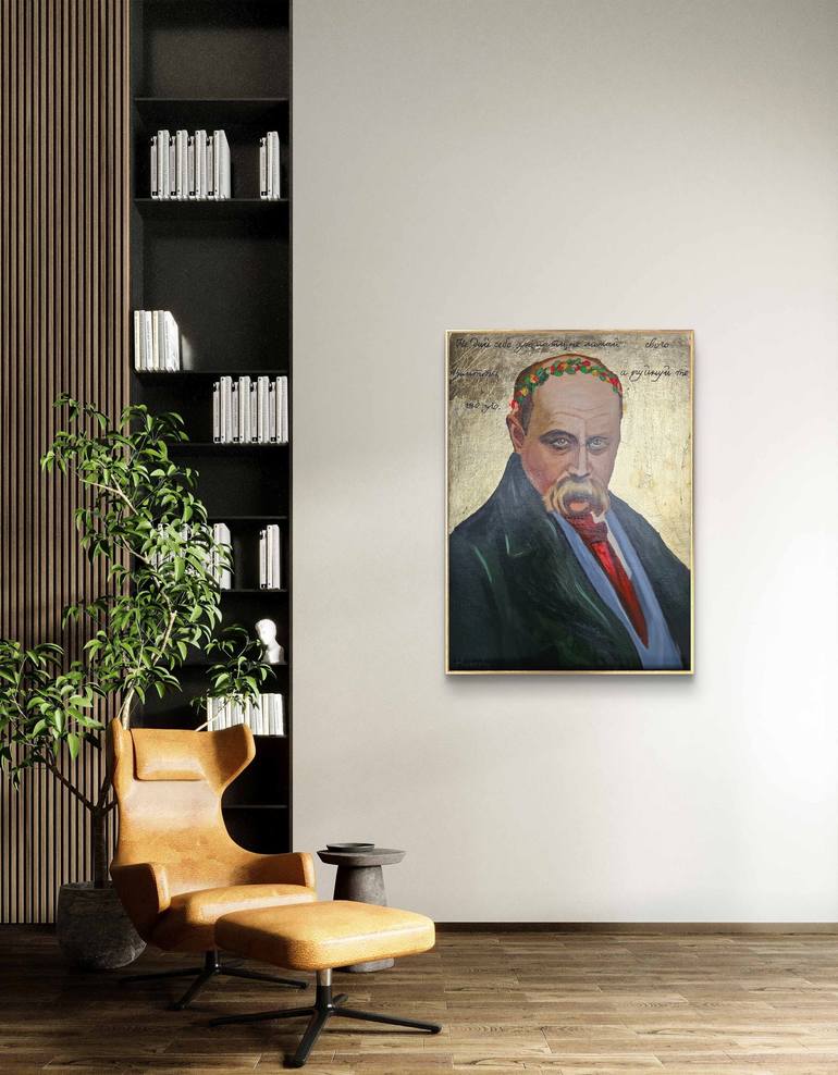 Shevchenko Painting by Oksana Babala | Saatchi Art