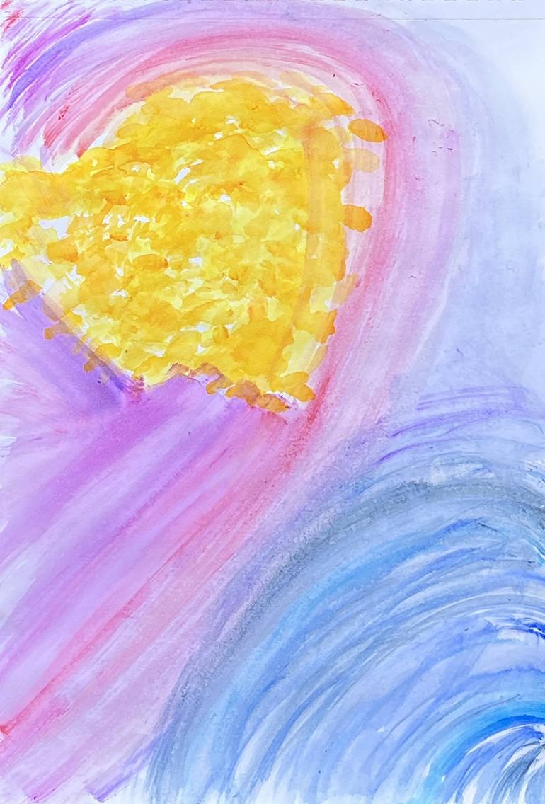 The Art of Listening Painting by Wan Yin Ho | Saatchi Art