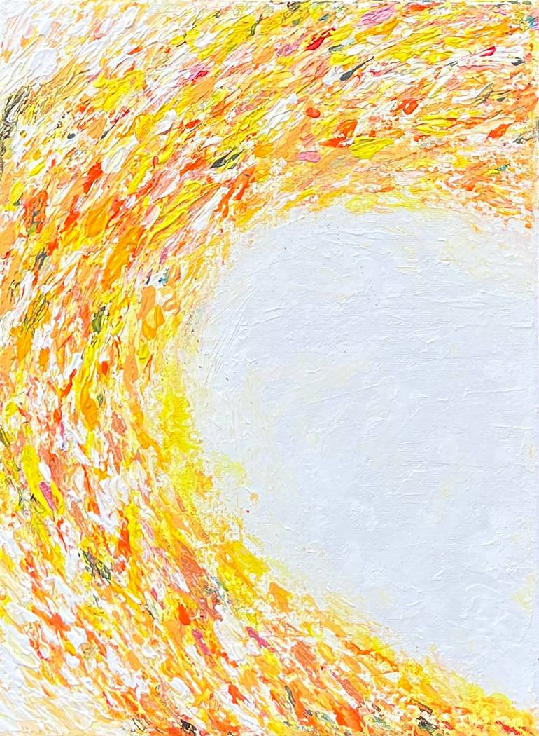 The Journey Upstream Painting by Wan Yin HO | Saatchi Art