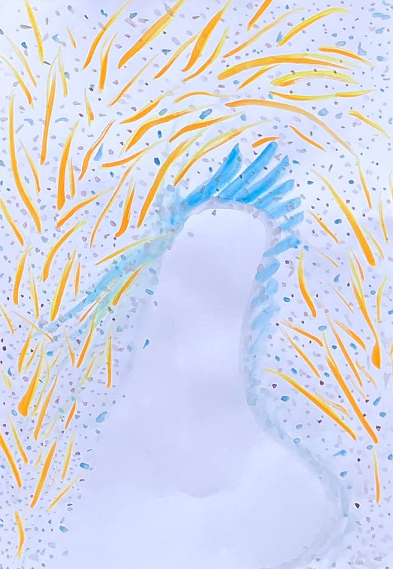 Energetic Soar Painting by Wan Yin HO | Saatchi Art