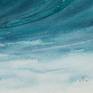 Emerald rolling wave Painting by Kateryna Nazarenko | Saatchi Art