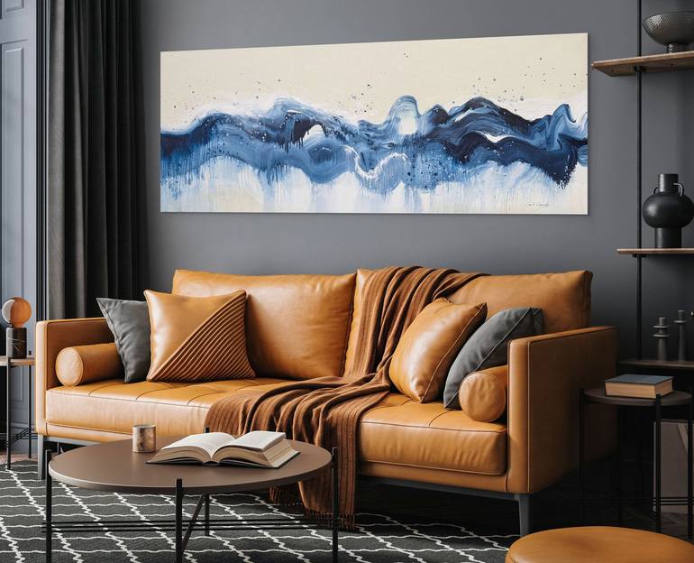 Wave Depth 2 Painting by Carla Cassidy | Saatchi Art