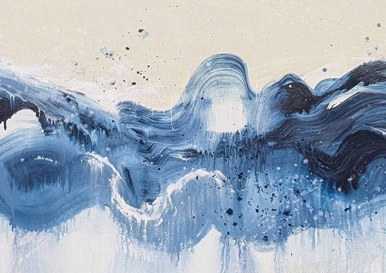 Wave Depth 2 Painting by Carla Cassidy | Saatchi Art