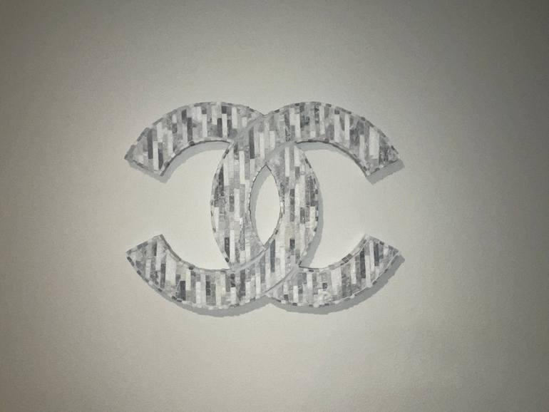 Chanel Logo Sculpture Sculpture by James Harry | Saatchi Art