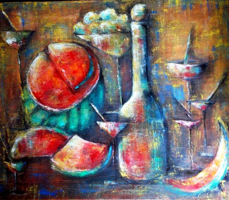 burlesque Painting by Ira Tihonova | Saatchi Art