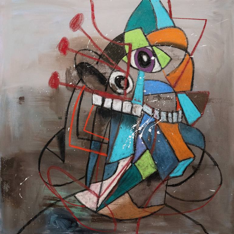 The Cry Painting by Roy Fabry | Saatchi Art