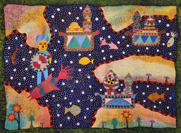 Richard Titlebaum (1939-2006) | Original Painting | COA Painting by La ...