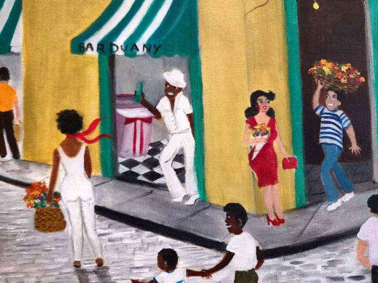 Ana Rodriguez (1938-2021) | Cuban Art | COA Painting by Valentin Valls ...