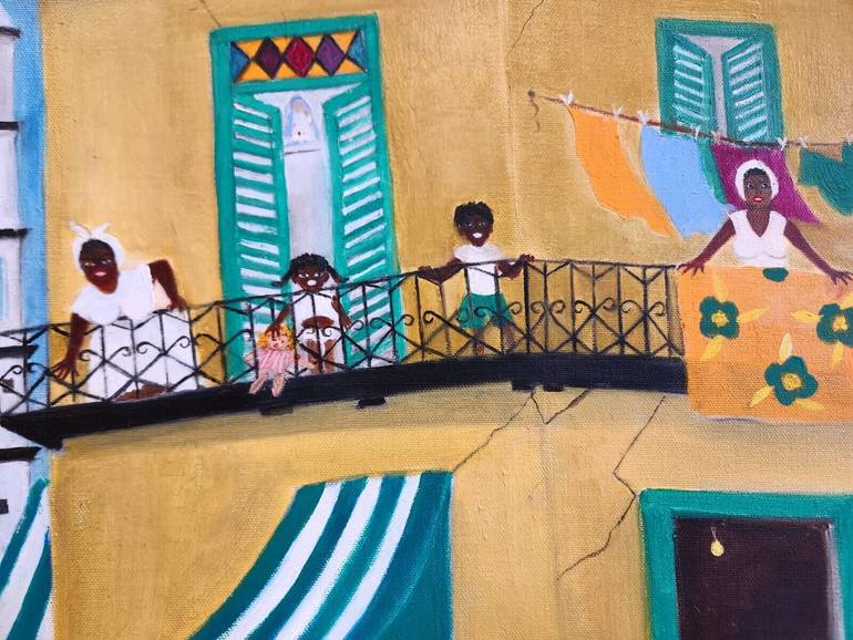 Ana Rodriguez (1938-2021) | Cuban Art | COA Painting by Valentin Valls ...